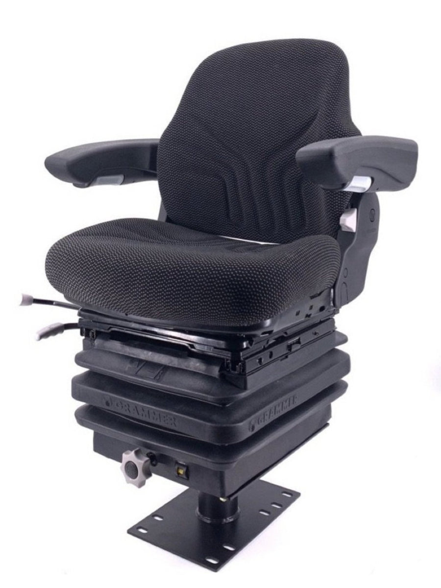 Grammer MSG85/731S mechanical Case backhoe seat – TN Heavy Equipment Parts
